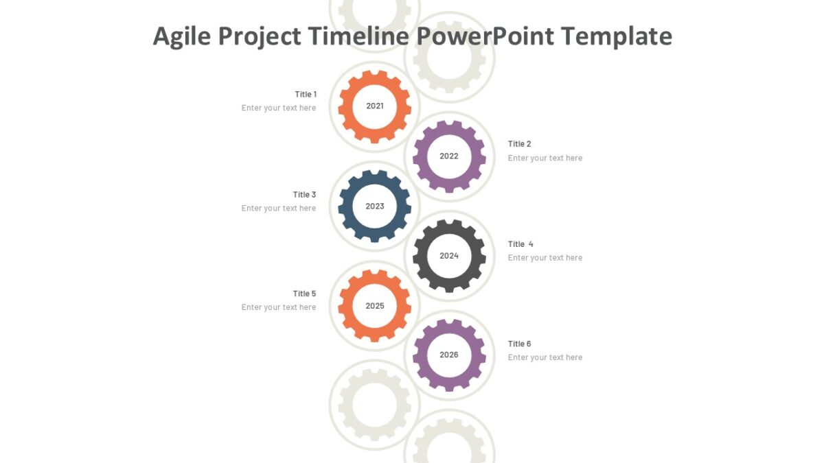 Agile Project Timeline PowerPoint Template - PPTUniverse