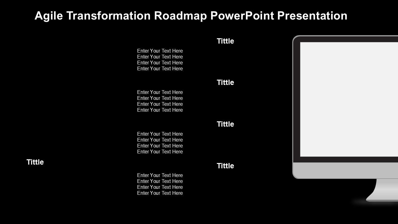 Agile Transformation Roadmap PowerPoint Presentation - PPTUniverse