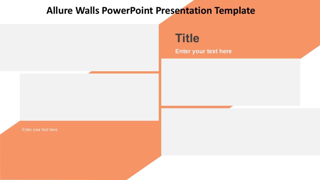 Allure Walls PowerPoint Presentation Template - PPTUniverse