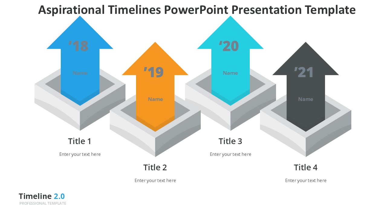 Aspirational Timelines PowerPoint Presentation Template - PPTUniverse