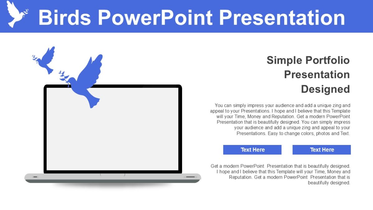Birds PowerPoint Presentation - PPTUniverse