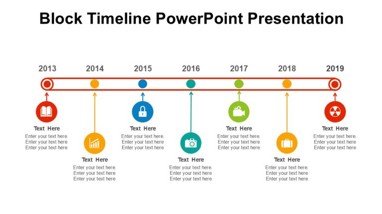 Block Timeline PowerPoint Presentation - PPTUniverse