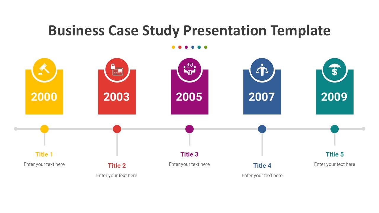 Business Case Study Presentation Template - PPTUniverse