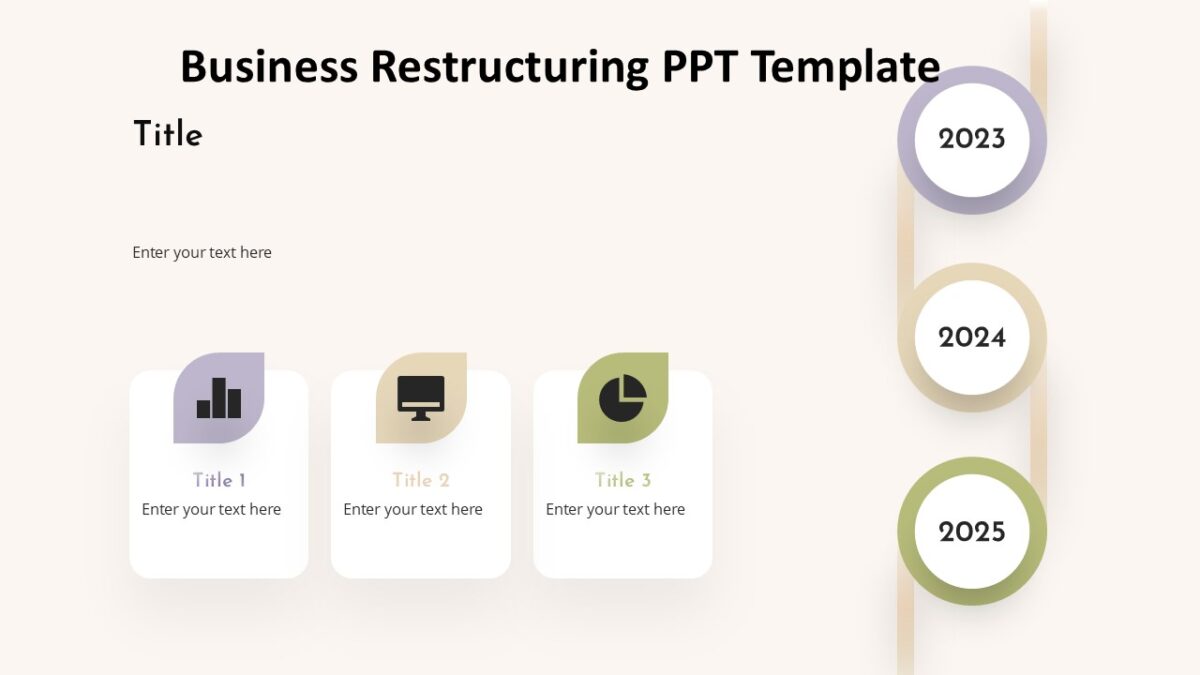 Business Restructuring PPT Template - PPTUniverse