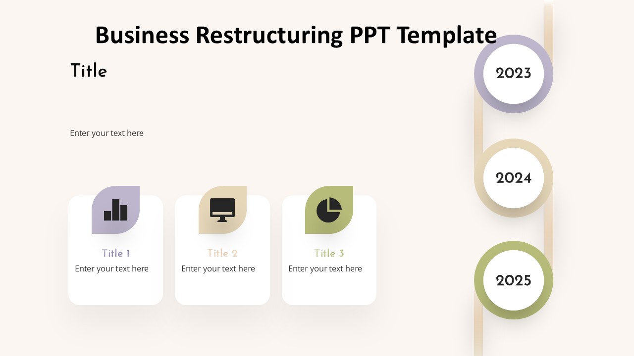 Business Restructuring PPT Template - PPTUniverse