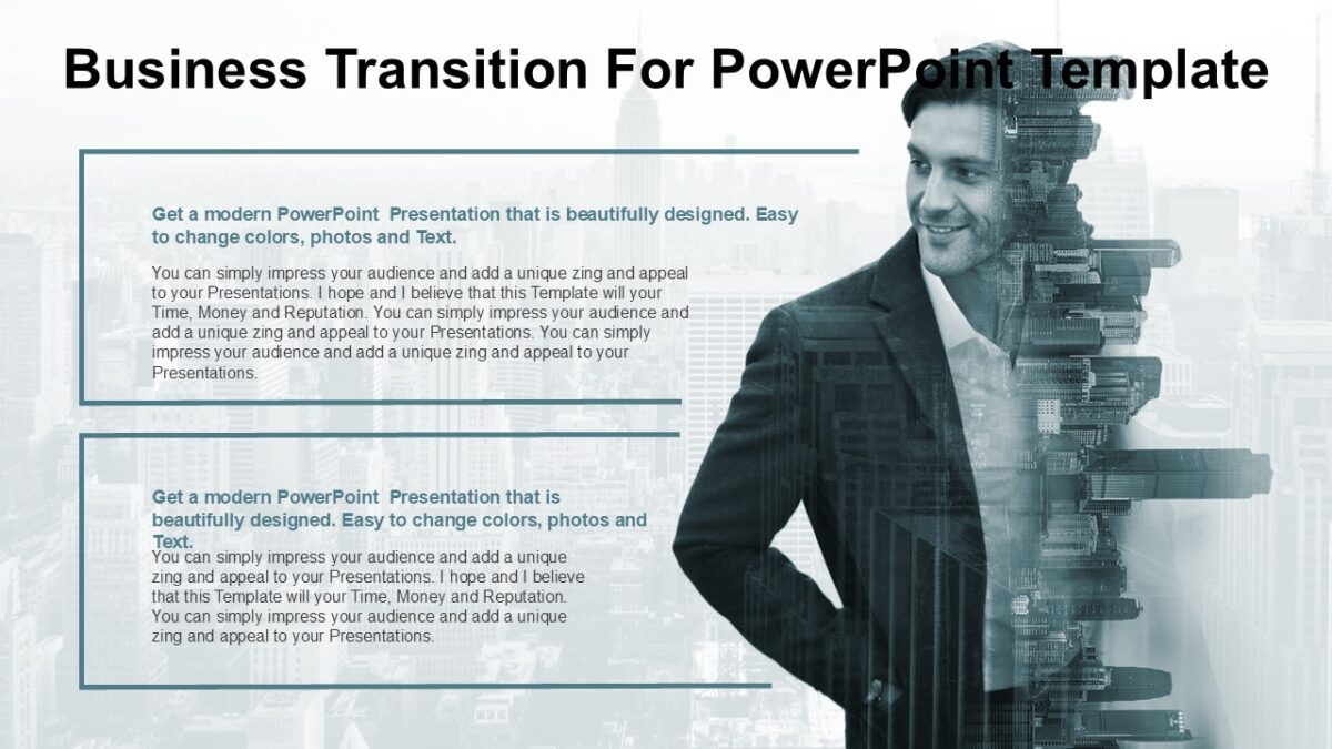 Business Transition For PowerPoint Template - PPTUniverse