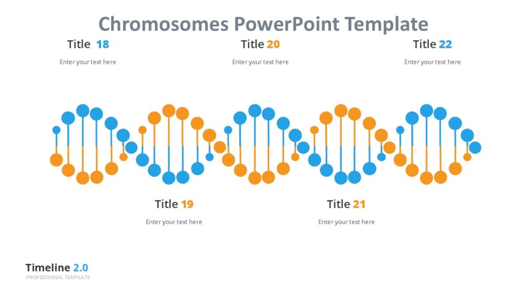 Chromosomes PowerPoint Template : 100% Editable PPTx