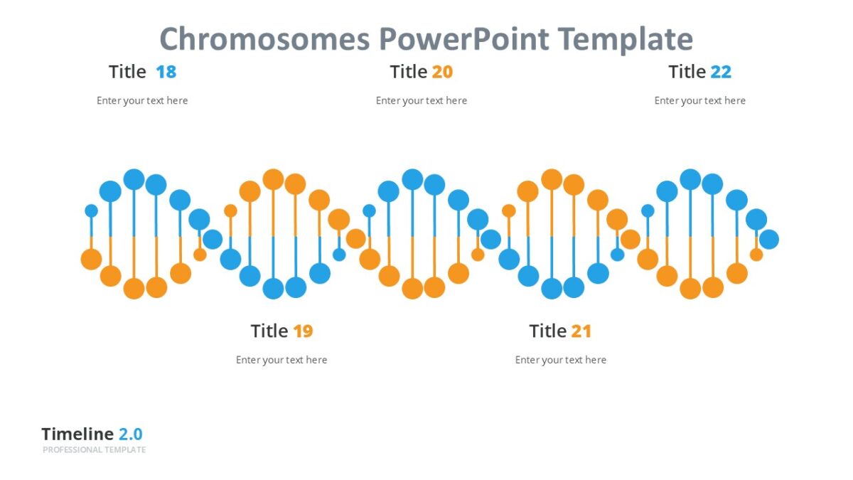 Chromosomes PowerPoint Template - PPTUniverse