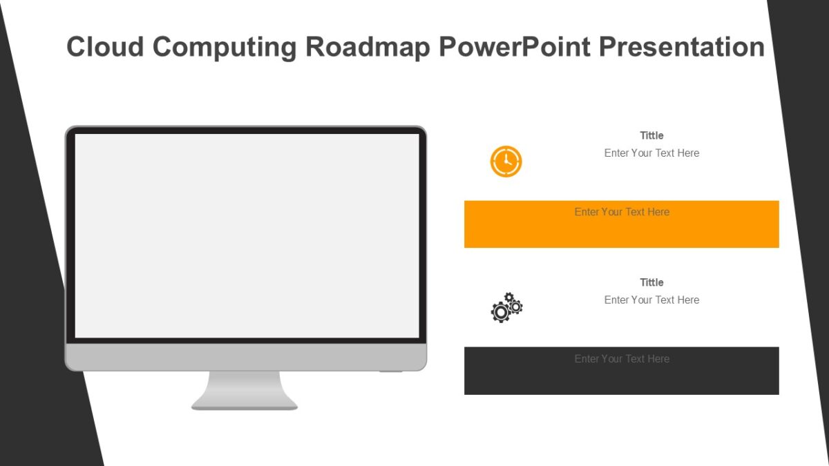 Cloud Computing Roadmap PowerPoint Presentation : 100% Editable PPTx