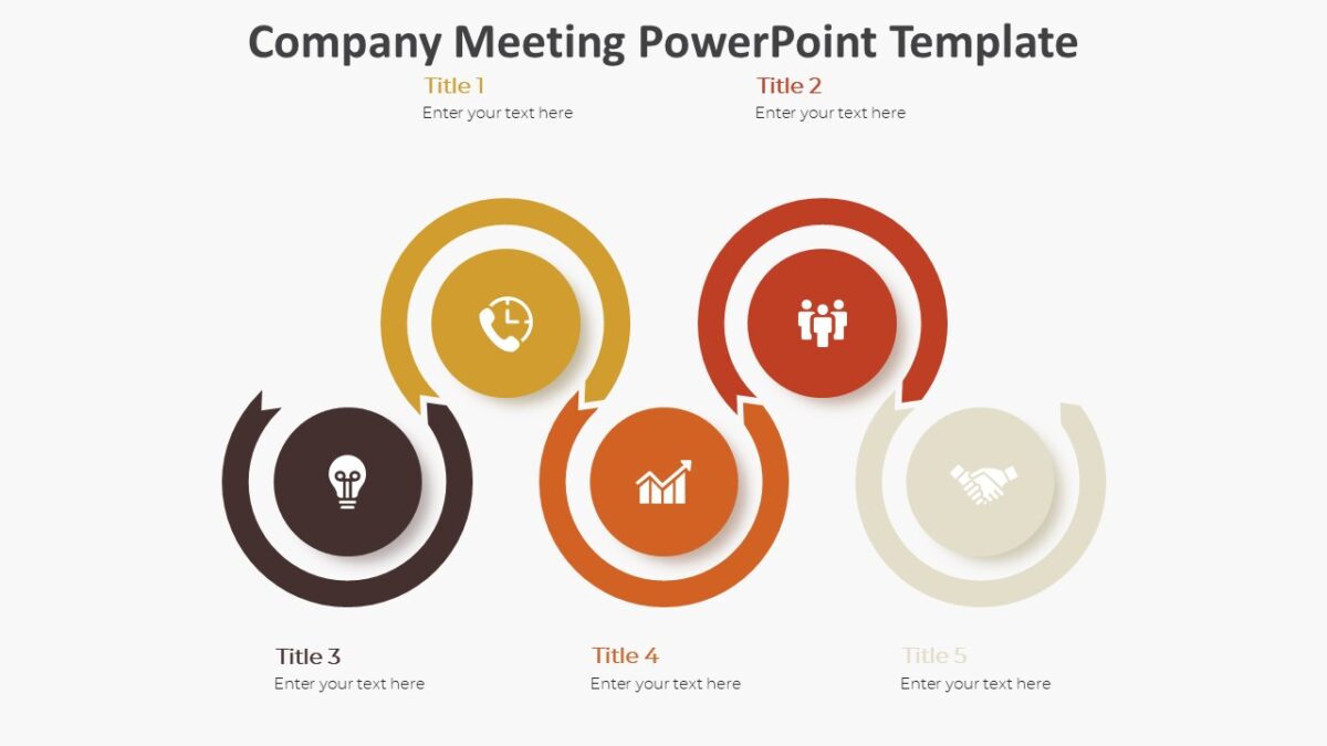 Company Meeting PowerPoint Template - PPTUniverse