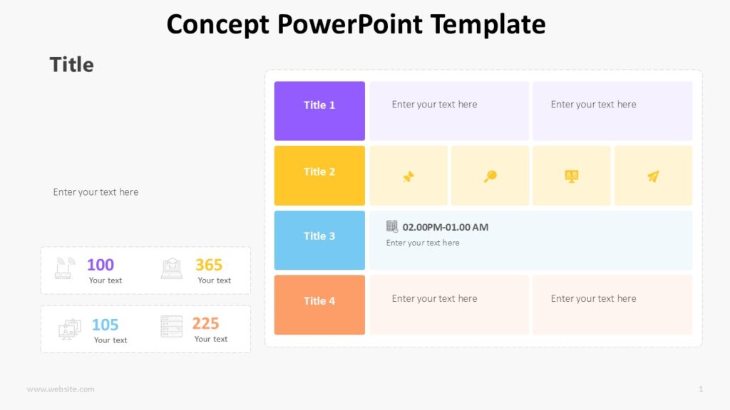 Concept PowerPoint Template - PPTUniverse