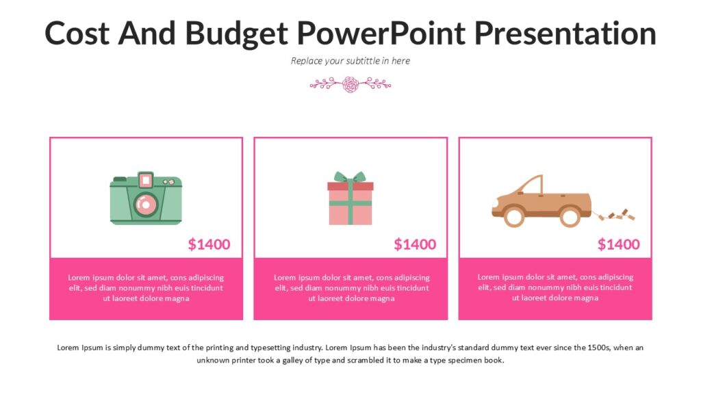 Cost And Budget PowerPoint Presentation - PPTUniverse