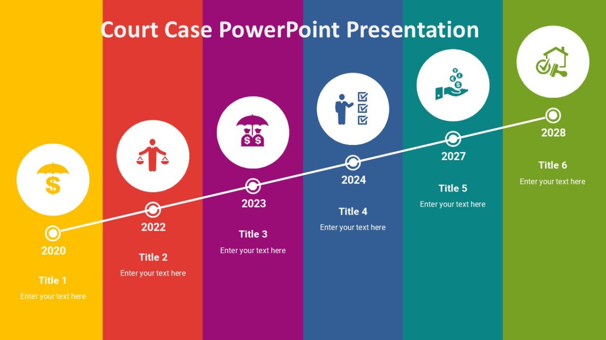Court Case PowerPoint Presentation : 100% Editable PPTx