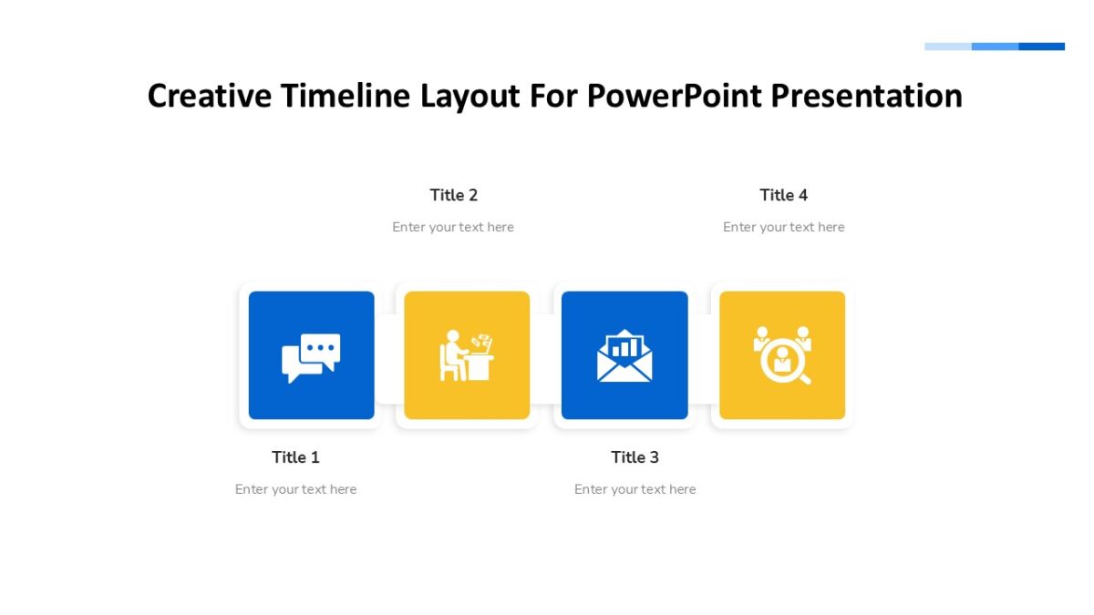 Creative Timeline Layout For PowerPoint Presentation - PPTUniverse