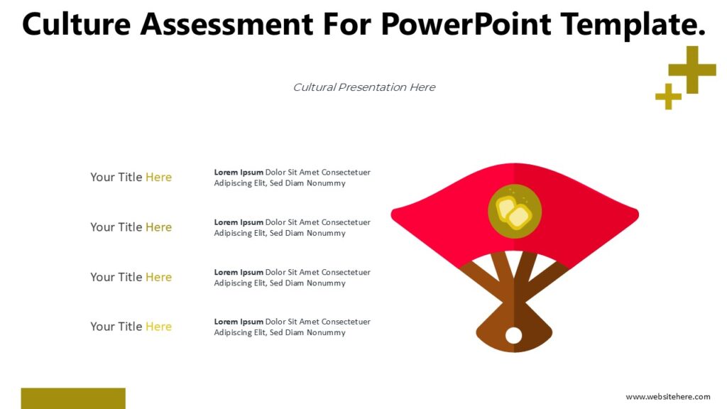 Culture Assessment For PowerPoint Template. : 100% Editable PPTx