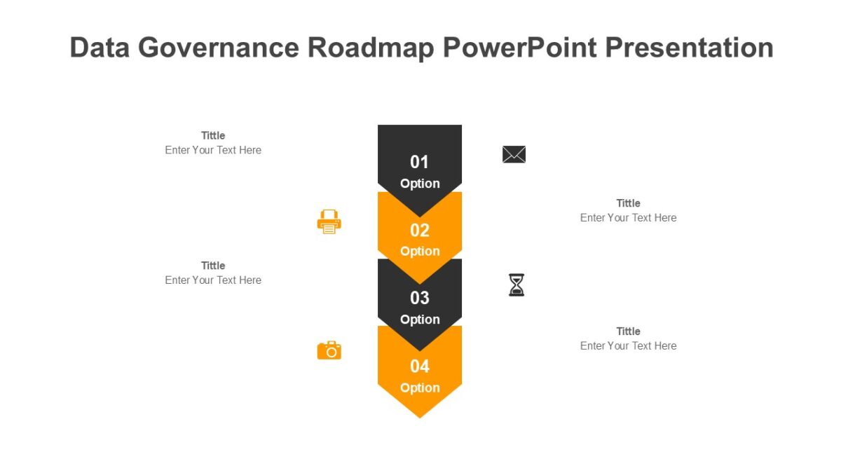 Data Governance Roadmap PowerPoint Presentation : 100% Editable PPTx