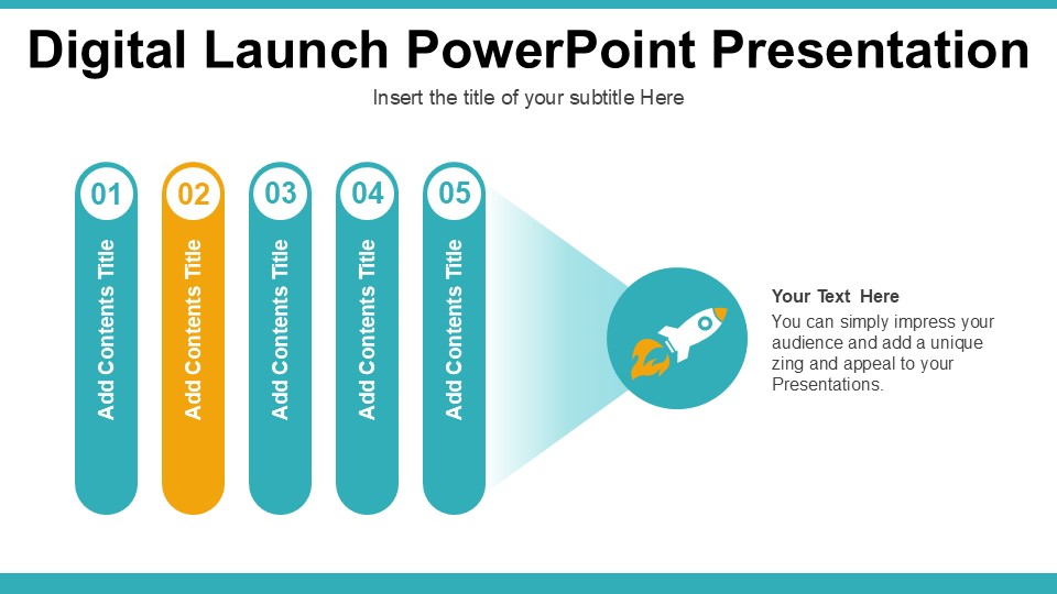 Digital Launch PowerPoint Presentation - PPTUniverse