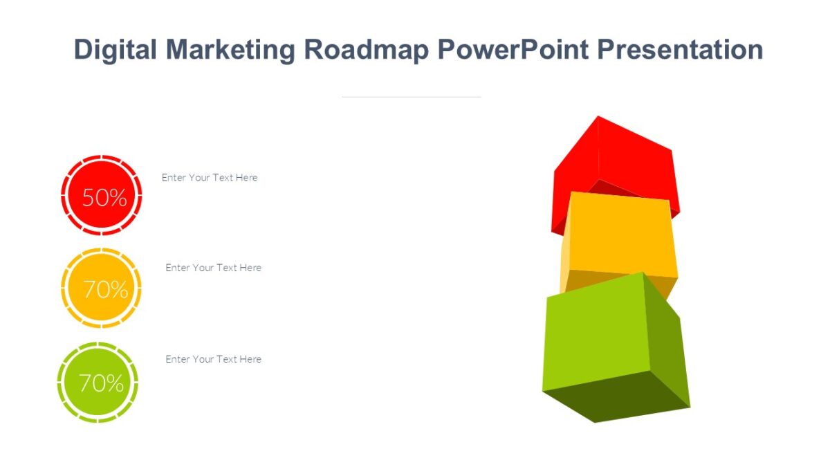 Digital Marketing Roadmap PowerPoint Presentation - PPTUniverse