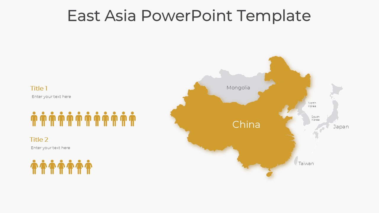 East Asia PowerPoint Template - PPTUniverse