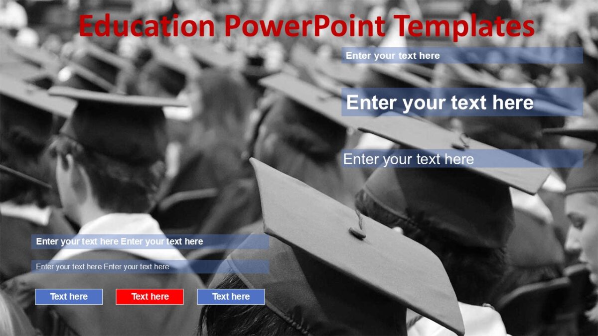 Education PowerPoint Templates : 100% Editable PPTx