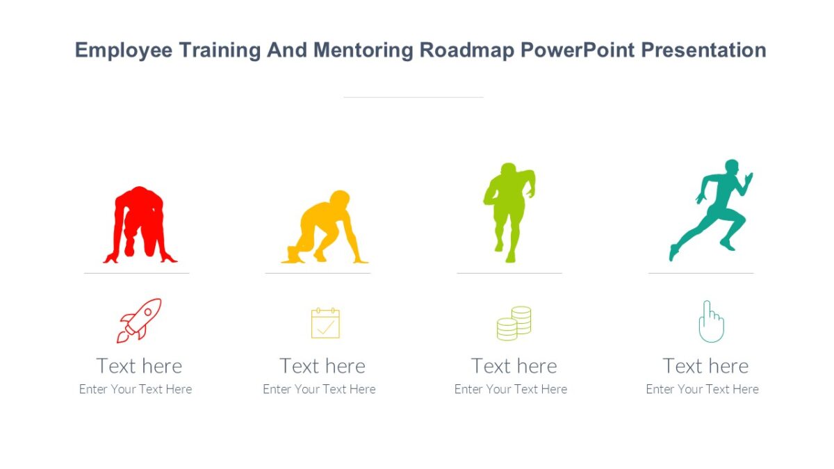 Employee Training And Mentoring Roadmap PowerPoint Presentation ...