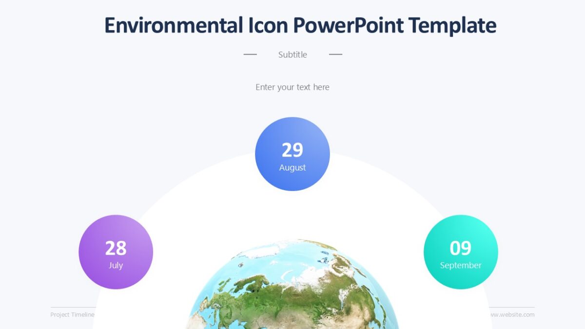 Environmental Icon PowerPoint Template - PPTUniverse