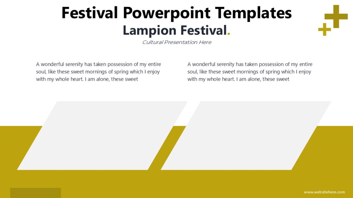 Festival Powerpoint Templates Lampion Festival. : 100% Editable PPTx