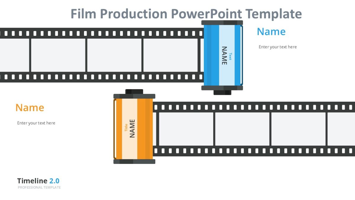 Film Production PowerPoint Template - PPTUniverse
