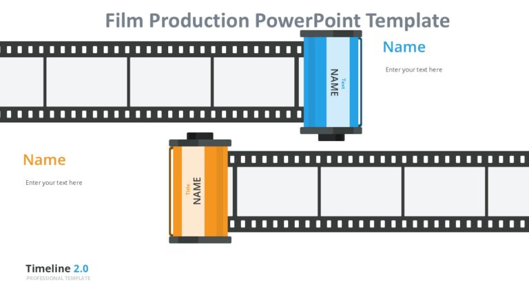 Film Production PowerPoint Template - PPTUniverse