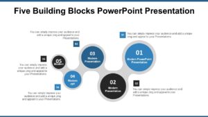 Five Building Blocks PowerPoint Presentation - PPTUniverse