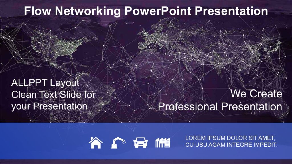 Flow Networking PowerPoint Presentation - PPTUniverse