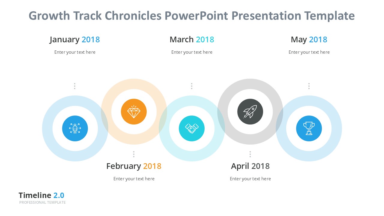 Growth Track Chronicles PowerPoint Presentation Template - PPTUniverse
