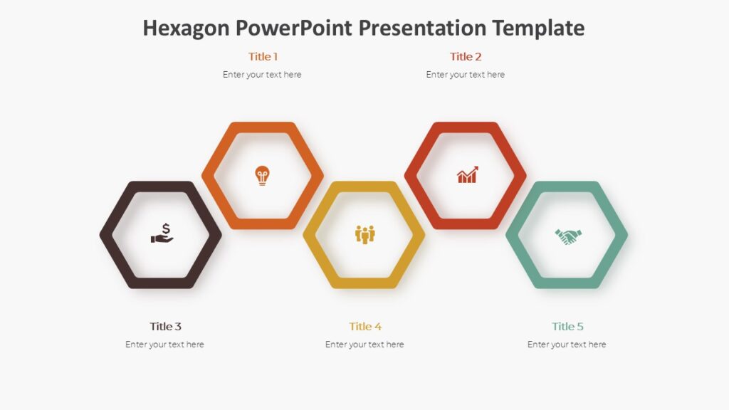 Hexagon PowerPoint Presentation Template - PPTUniverse