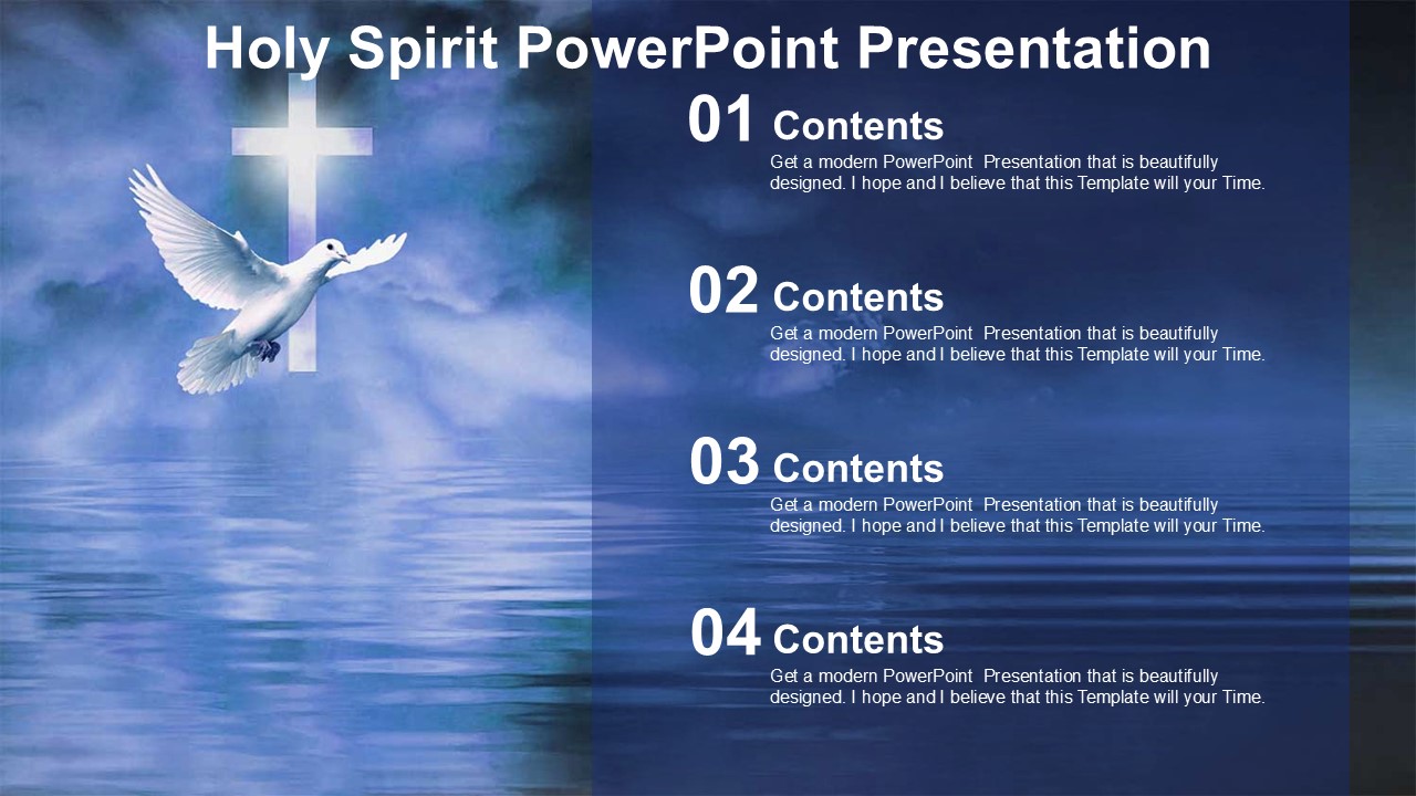 Holy Spirit PowerPoint Presentation - PPTUniverse