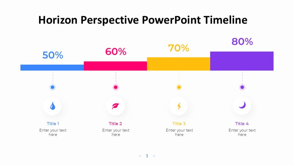 Horizon Perspective PowerPoint Timeline - PPTUniverse