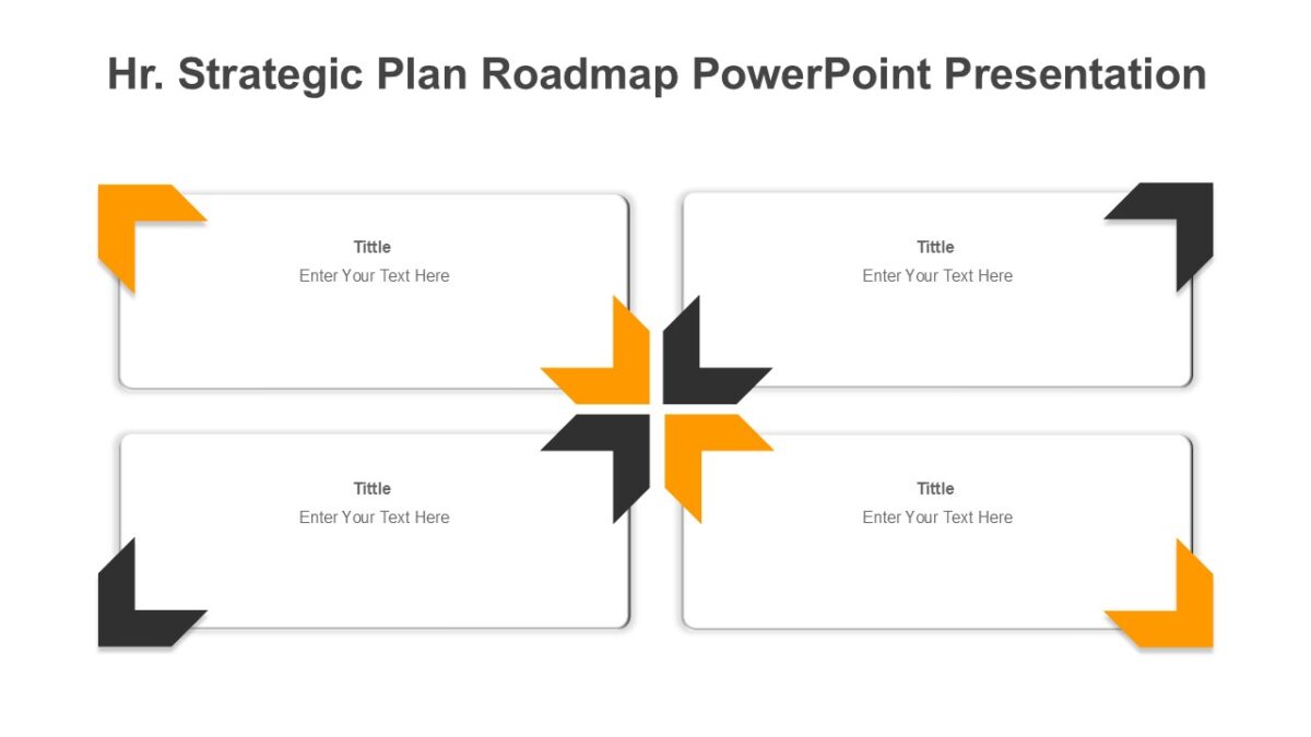 Hr. Strategic Plan Roadmap PowerPoint Presentation : 100% Editable PPTx