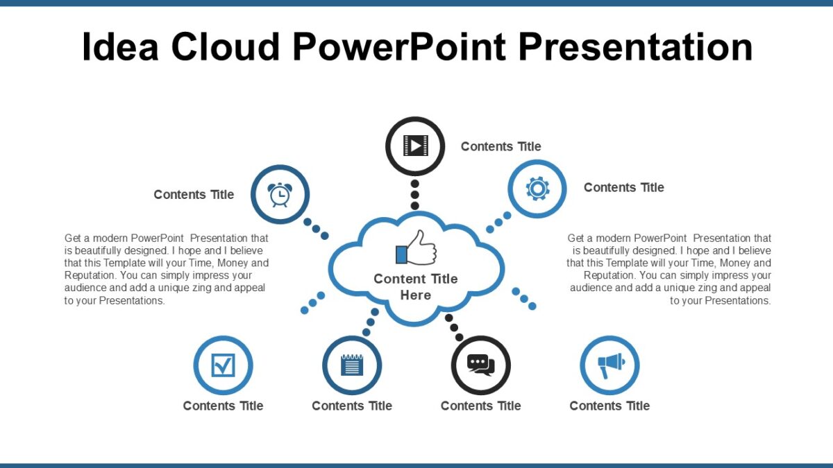 Idea Cloud PowerPoint Presentation - PPTUniverse