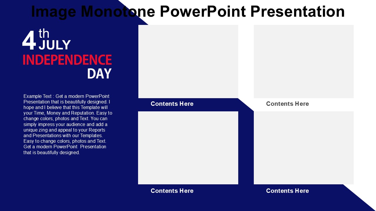 Image Monotone Powerpoint Presentation Pptuniverse