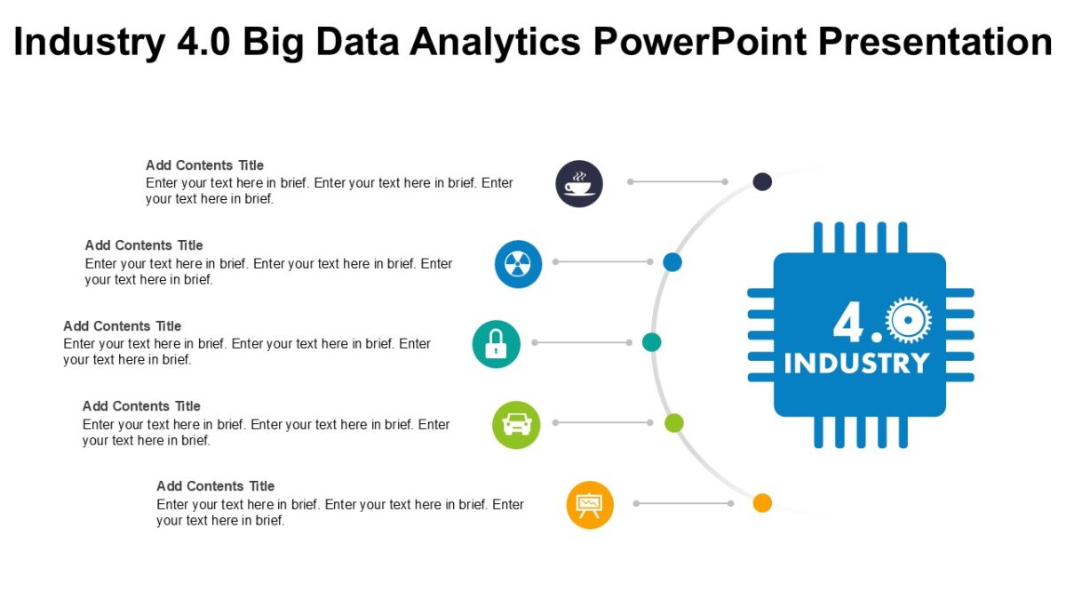 Industry 4.0 Big Data Analytics PowerPoint Presentation : 100% Editable ...