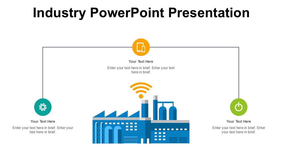 Industry PowerPoint Presentation : 100% Editable PPTx