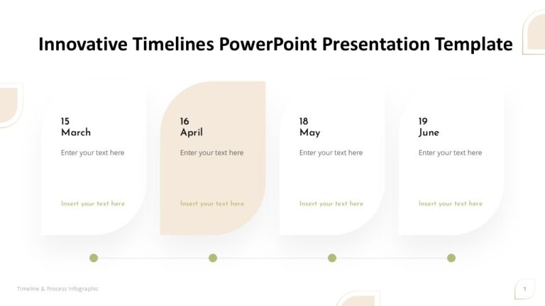 Innovative Timelines PowerPoint Presentation Template - PPTUniverse