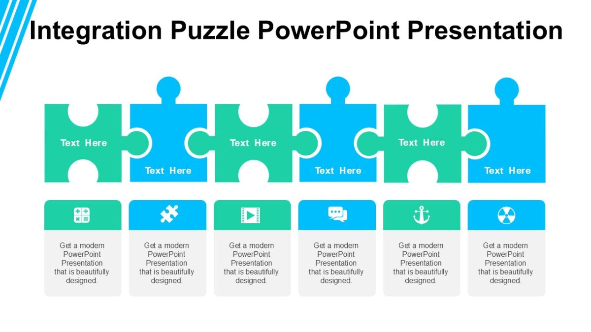 Integration Puzzle PowerPoint Presentation - PPTUniverse