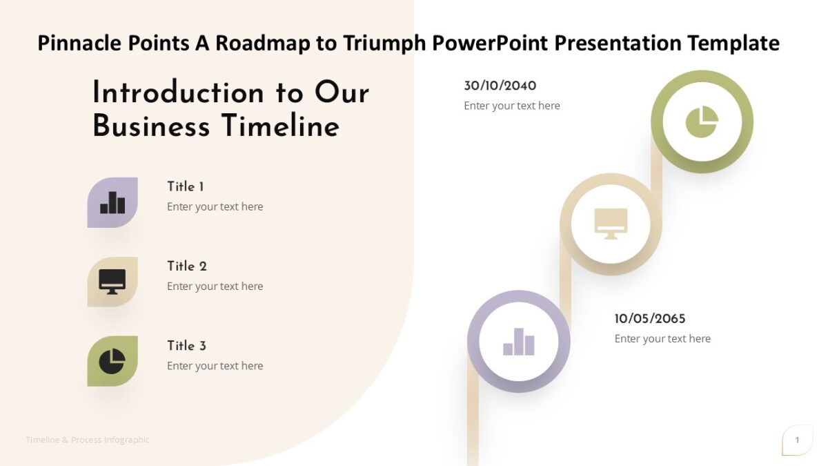 Introduction to Our Business Timeline : 100% Editable PPTx