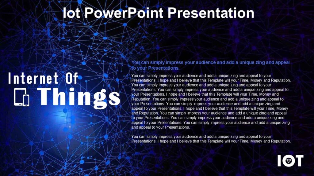 Iot PowerPoint Presentation - PPTUniverse