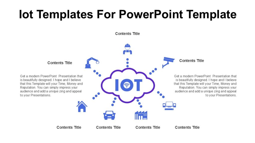 Iot Templates For PowerPoint Template - PPTUniverse