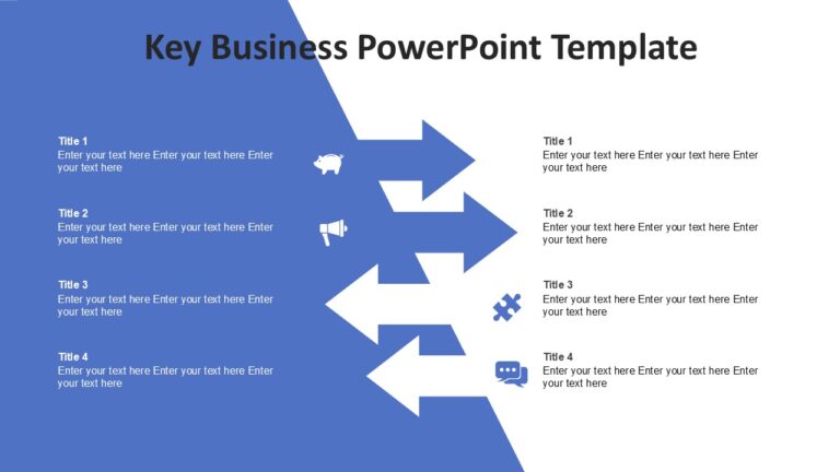 Key Business PowerPoint Template : 100% Editable PPTx
