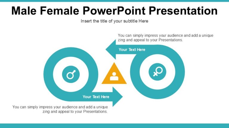 Male Female PowerPoint Presentation - PPTUniverse