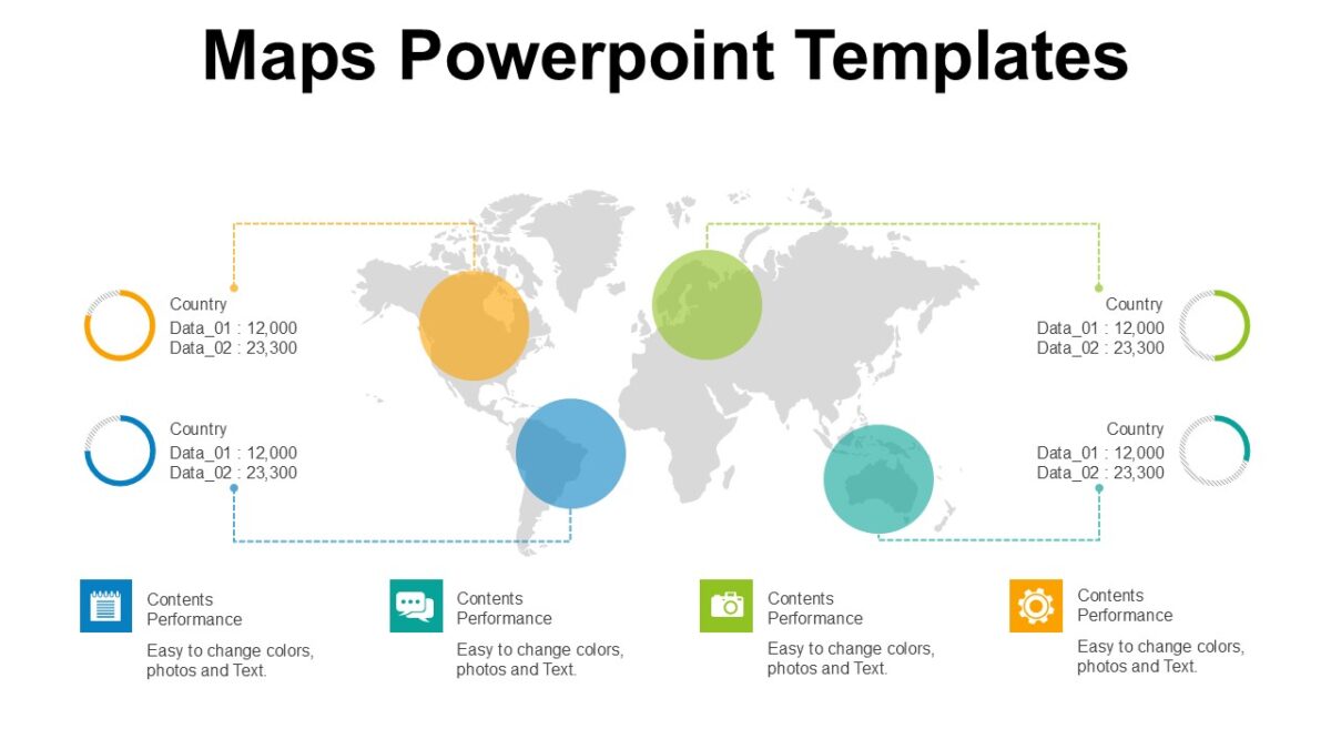 Maps Powerpoint Templates - PPTUniverse