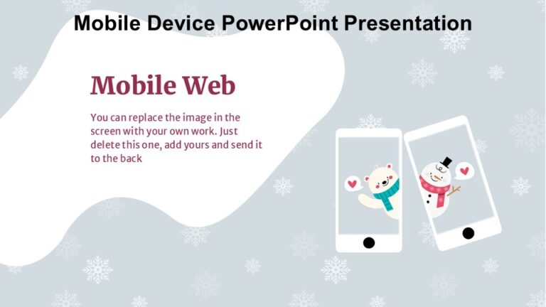Mobile Device PowerPoint Presentation - PPTUniverse
