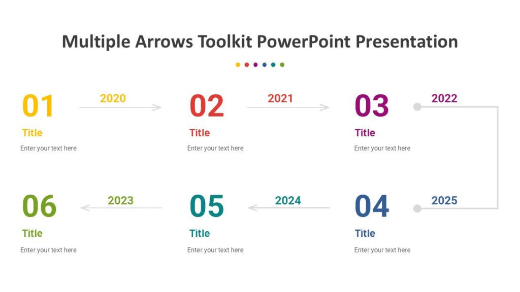 Multiple Arrows Toolkit PowerPoint Presentation - PPTUniverse
